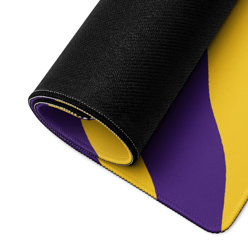 LSU Tiger Stripe Gaming Mousepad - Desk Mat - Etsy