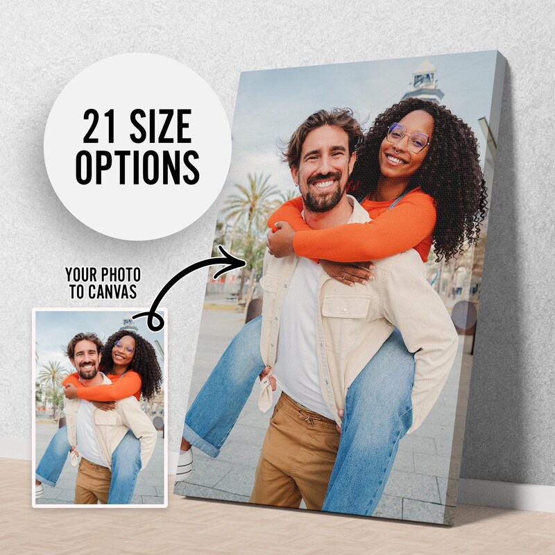 Photo to Canvas - Etsy