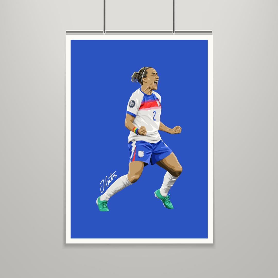 Lucy Bronze Art Print: England Lionesses Football Poster - Etsy