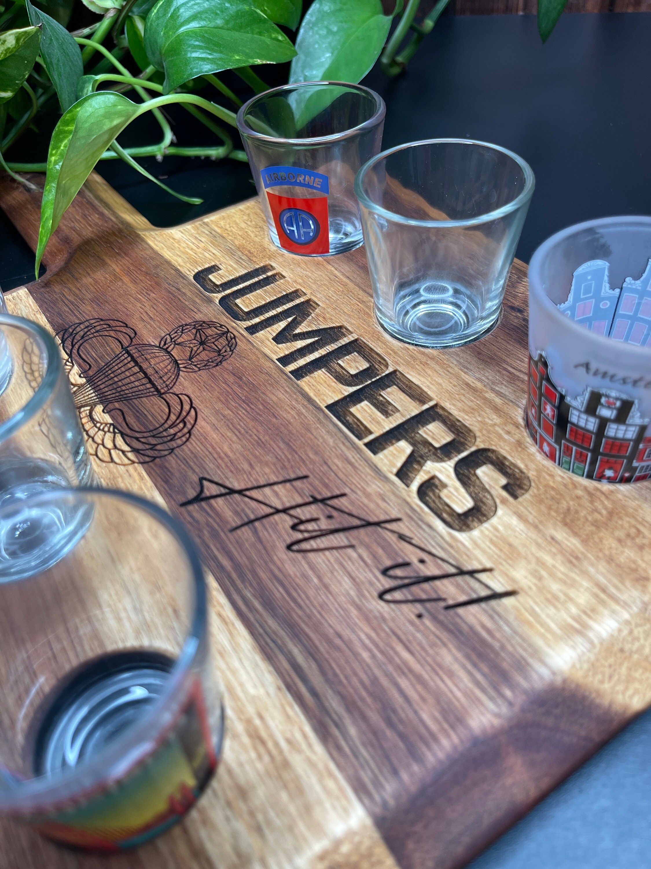 JUMPERS HIT IT Shot Board, Paratrooper, All American, Airborne ...