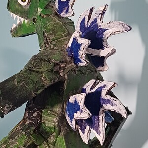 Cardboard Godzilla Statue - Etsy