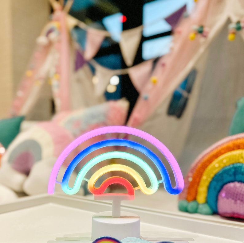 Teepee Sleepover Party in a Box - Rainbow Theme - Etsy