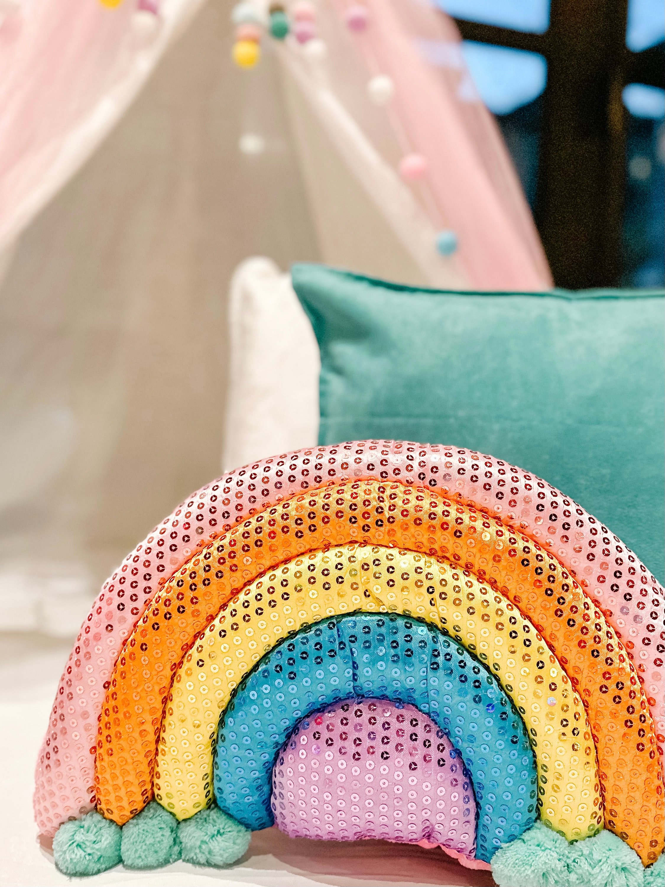 Teepee Sleepover Party in a Box - Rainbow Theme - Etsy