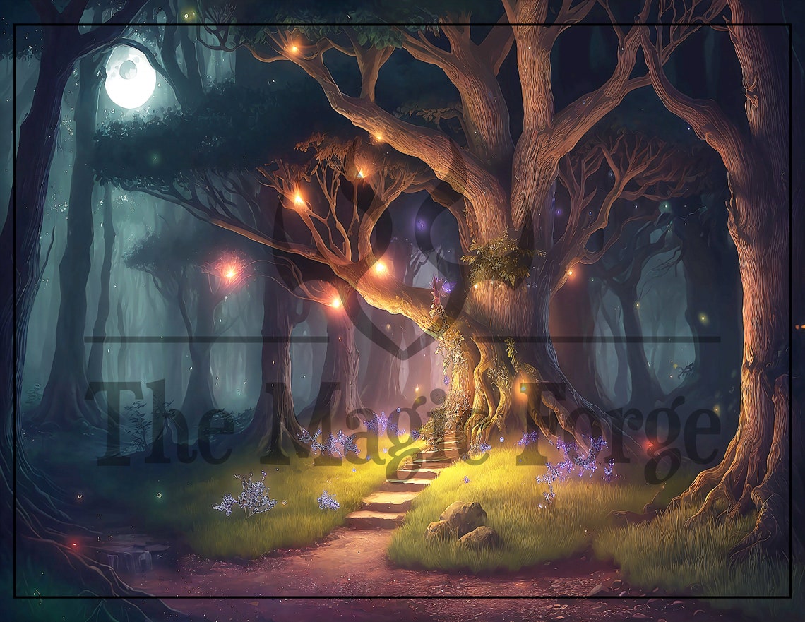 Dreamlike Realms Fantasy Landscapes AI Art Digital Printable - Etsy