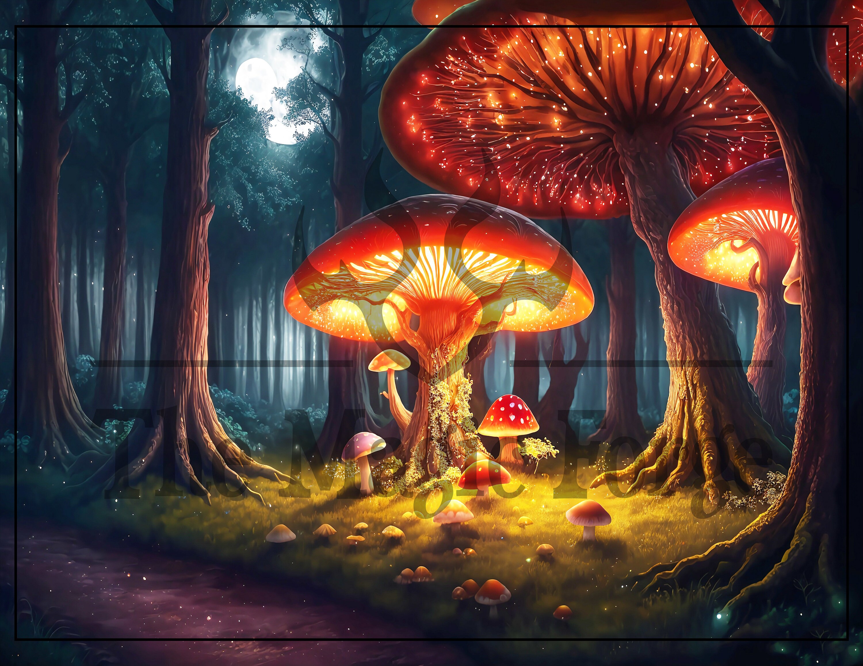 Dreamlike Realms Fantasy Landscapes AI Art Digital Printable - Etsy