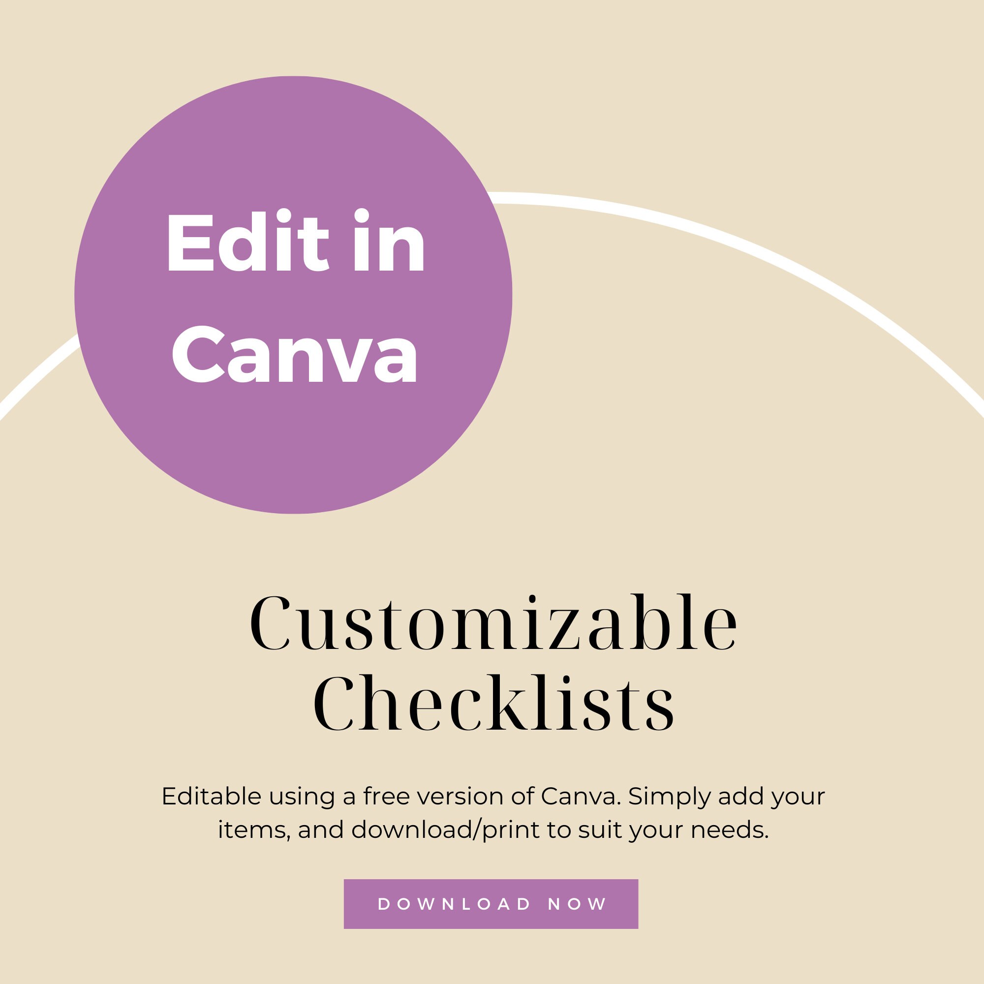 8 Checklist Template Designs. Completely Personalize Your to Do Lists ...