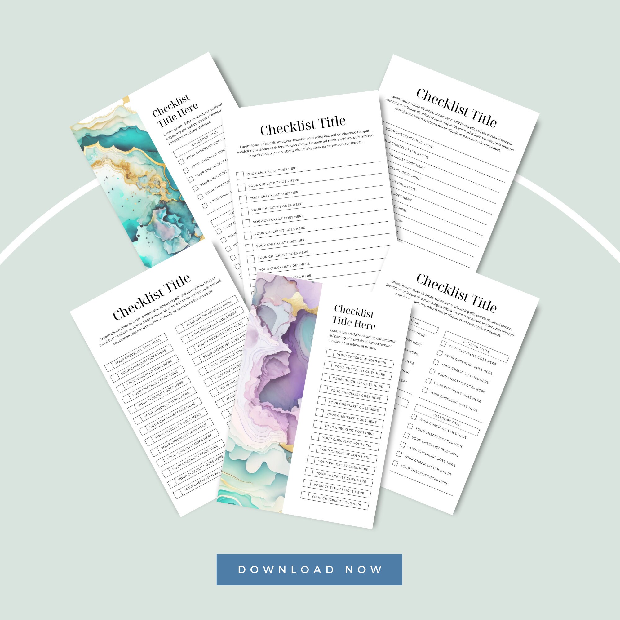 8 Designs of Checklist Templates. Completely Personalize Your to Do ...