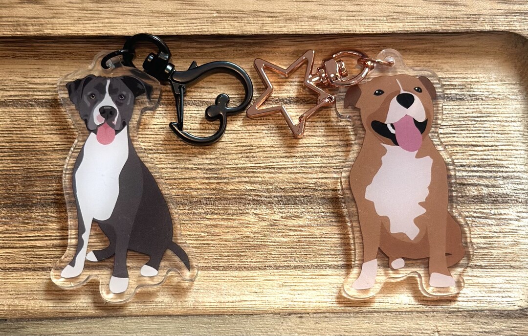 Acrylic Keychains-dog Breeds and Cats - Etsy
