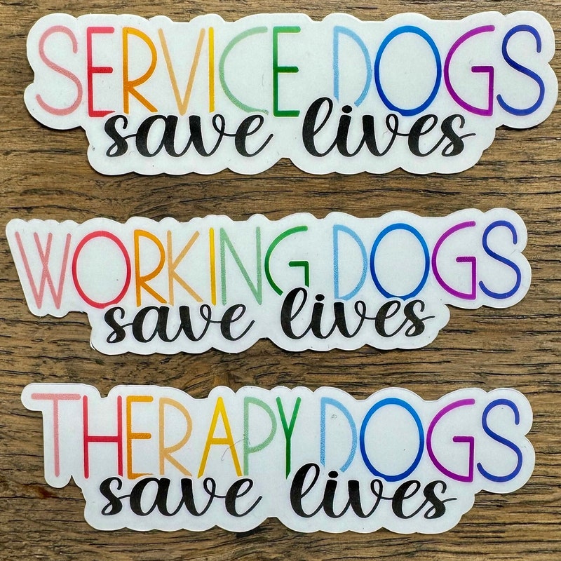 Therapy Dog Tag - Etsy