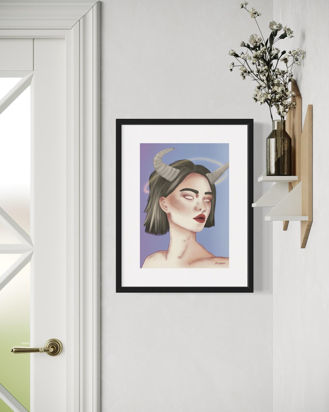 Lina Poster Wall Print - Etsy