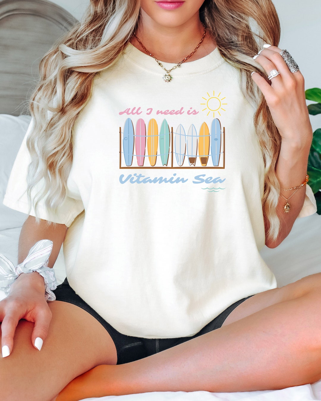 Vitamin Sea Summer Vacation T-shirt, Travel, Beach Lover Shirt ...