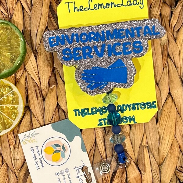 Housekeeping Badge Reels - Etsy