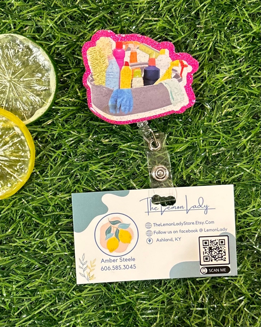 Housekeeping Badge Reel , Cleaning Bucket - Etsy