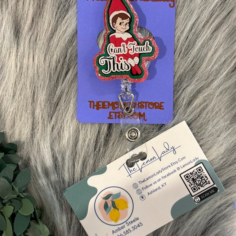 Elf Badge Reel - Etsy