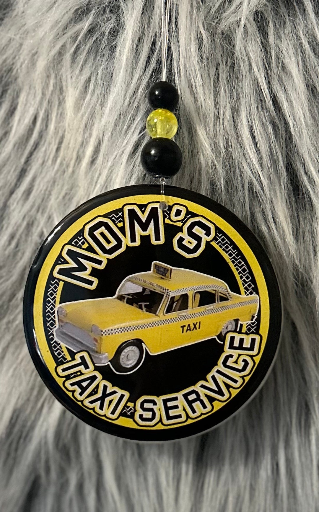 Mom Taxi Car Charm - Etsy