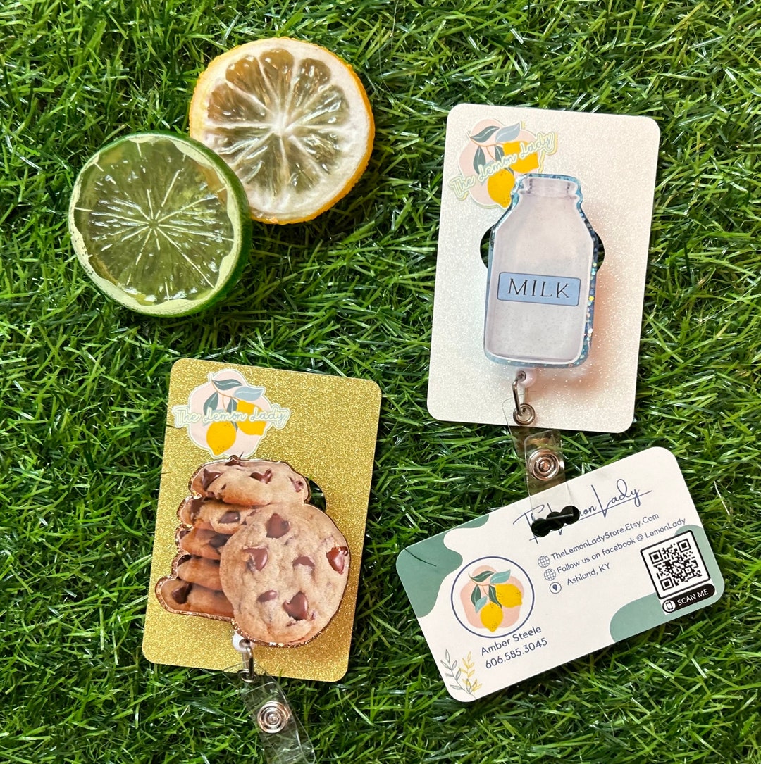 Milk & Cookies Bestie Badge Reels – Cute Friends Badge Set | Funny ...