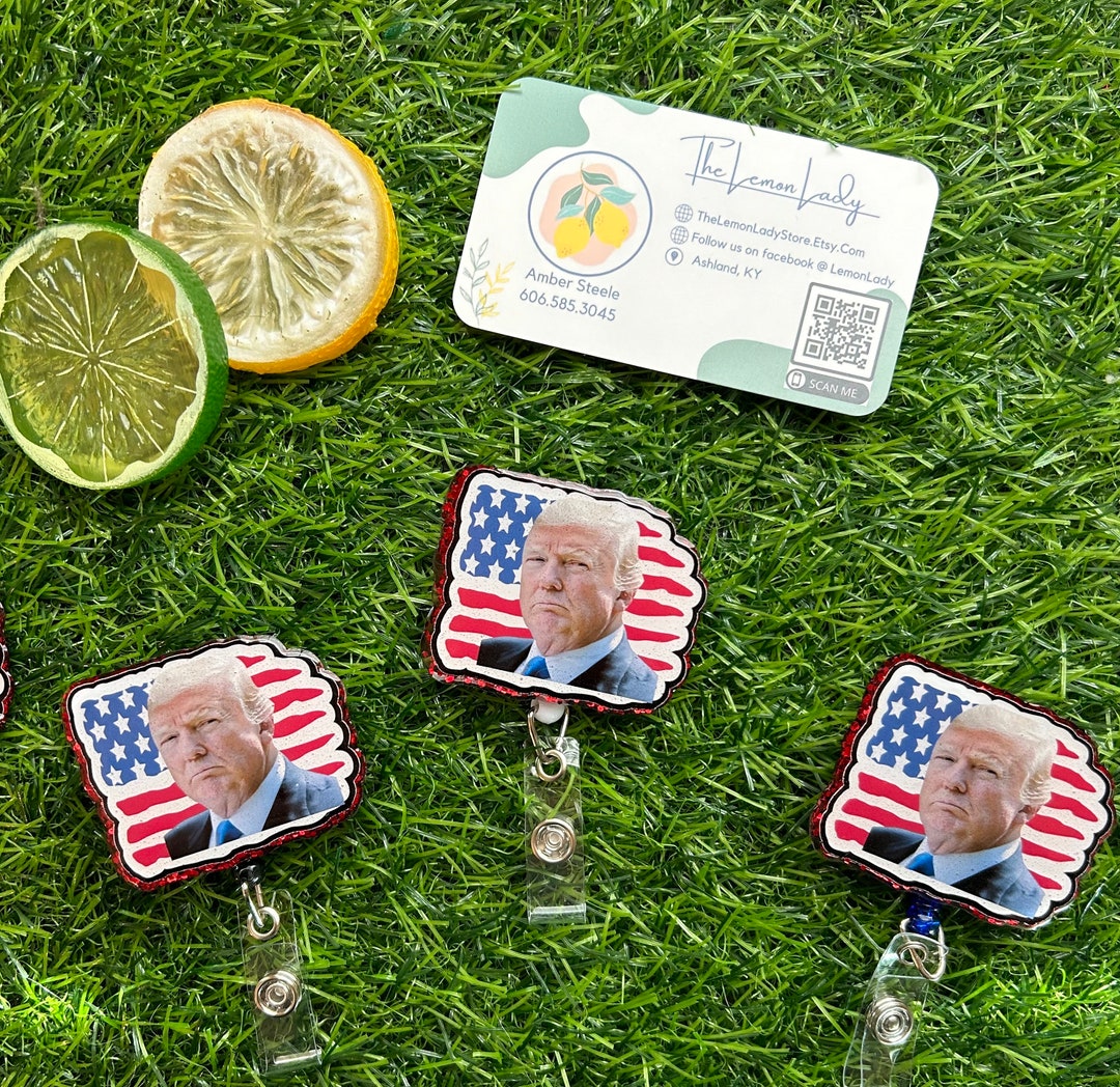 Trump 2024 Badge Reel - Etsy