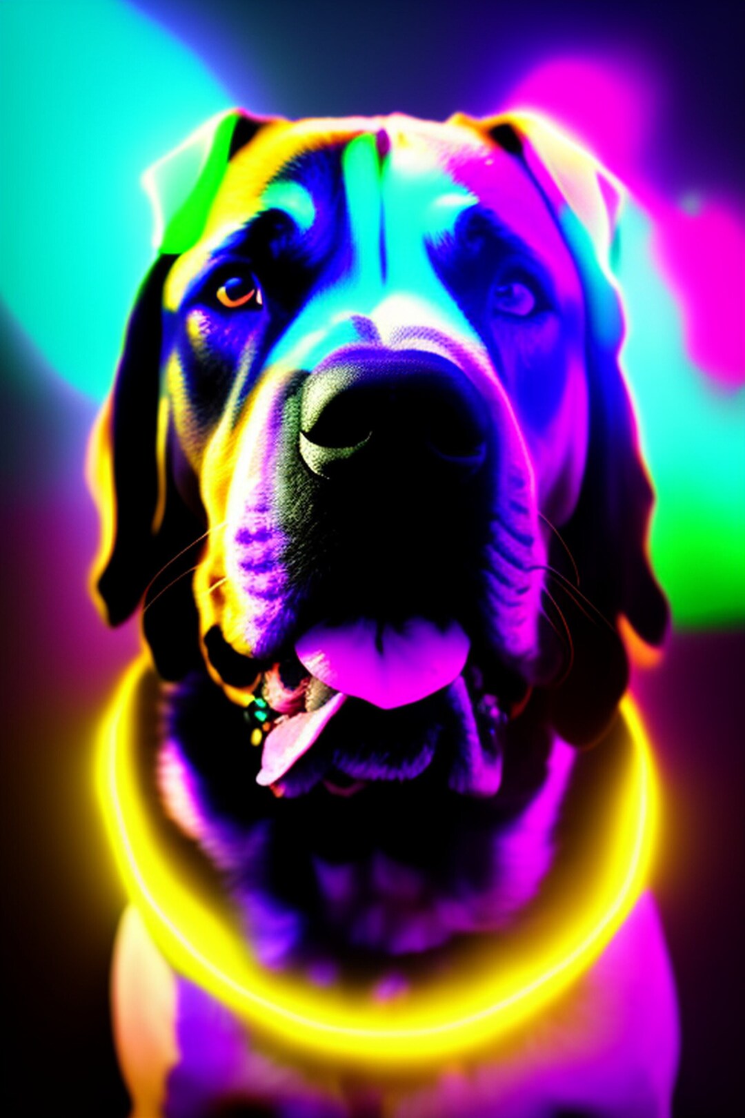 Assyrian Mastiff Digital Artwork, Printable Digital Art, High ...