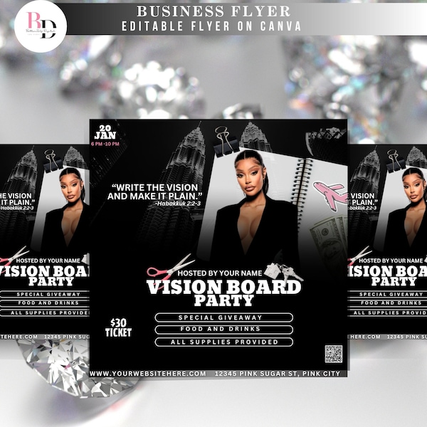 Vision Board Party - Etsy