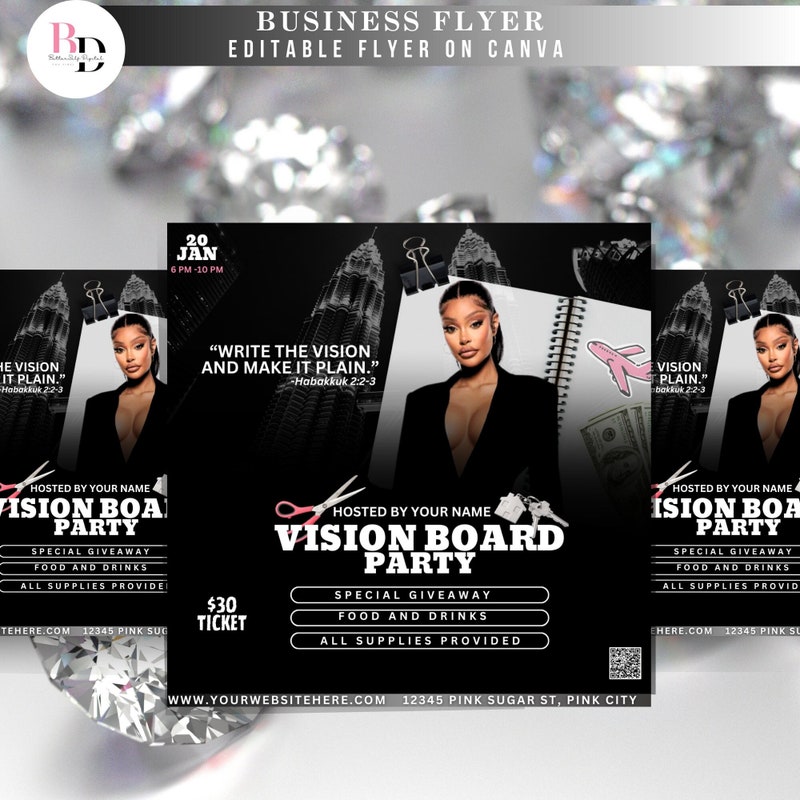 Vision Board Party - Etsy