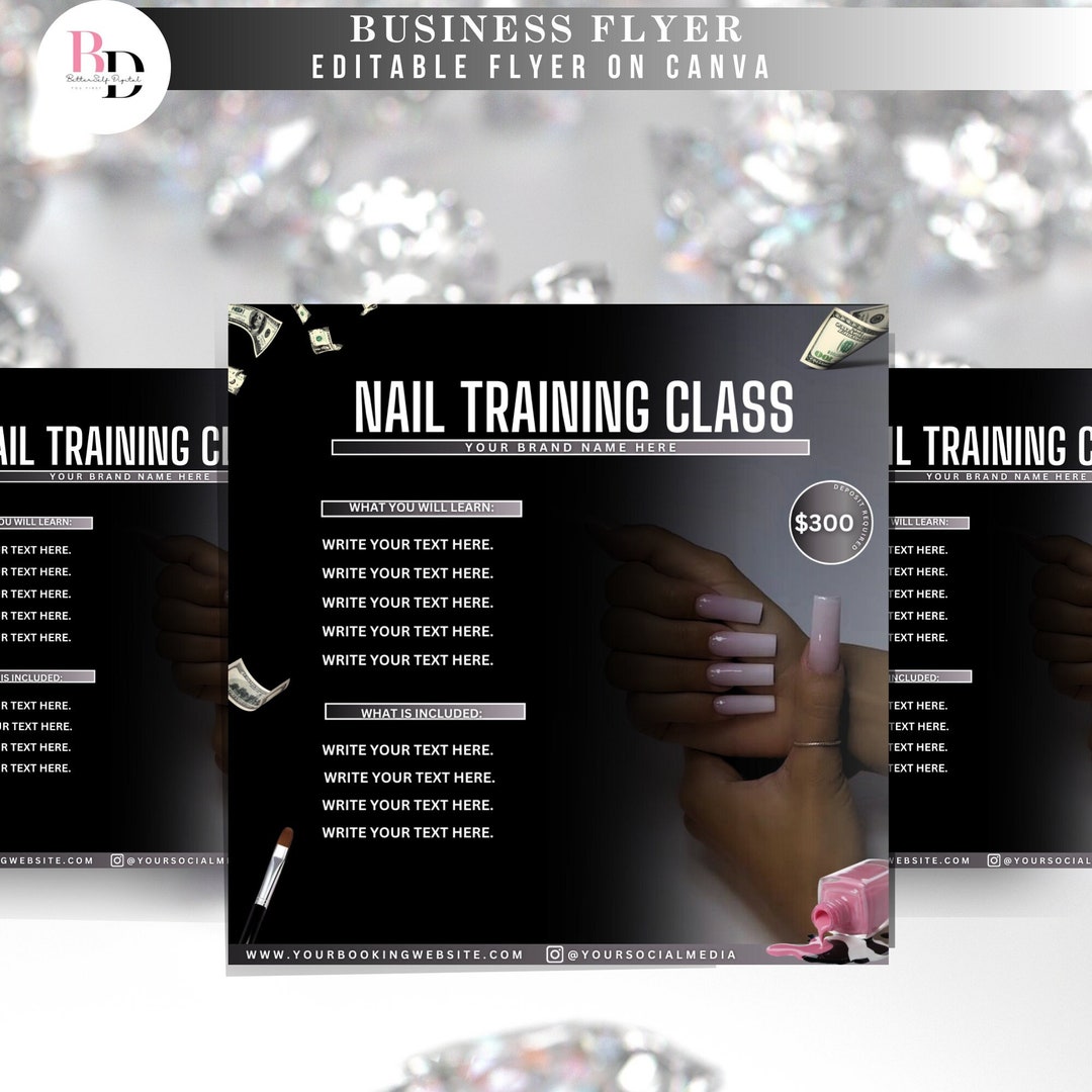 DIY Nail Training, Course, Nail Tech, Instagram Post, 1-on-1 Training ...