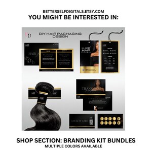 DIY Wig Mailer Box Design, Packaging Design, Hair Extensions, Weave ...