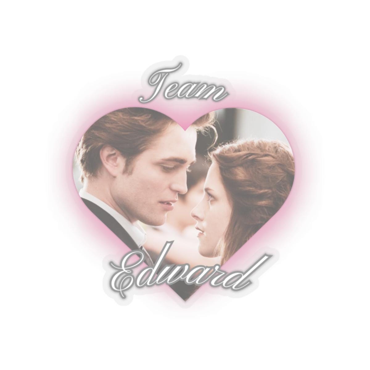 Twilight Team Edward Cullen Kiss-cut Stickers, Laptop Decals, Vampire ...