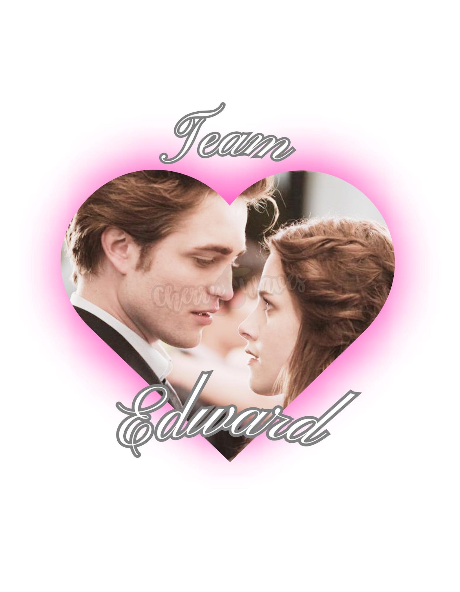 Twilight Team Edward Cullen Kiss-cut Stickers, Laptop Decals, Vampire ...