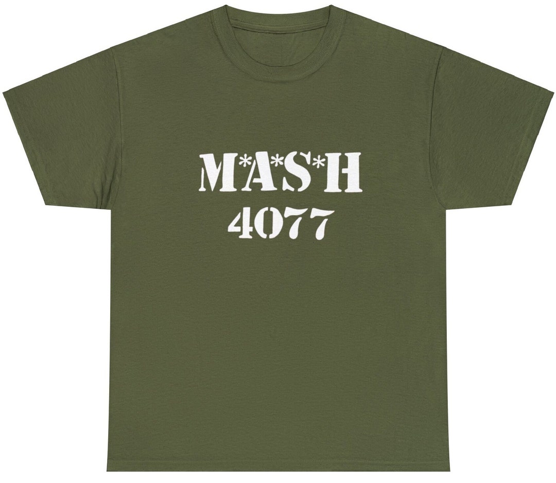 MASH 4077 Shirt TV Show 1980s Vintage Design Tshirt Unisex - Etsy