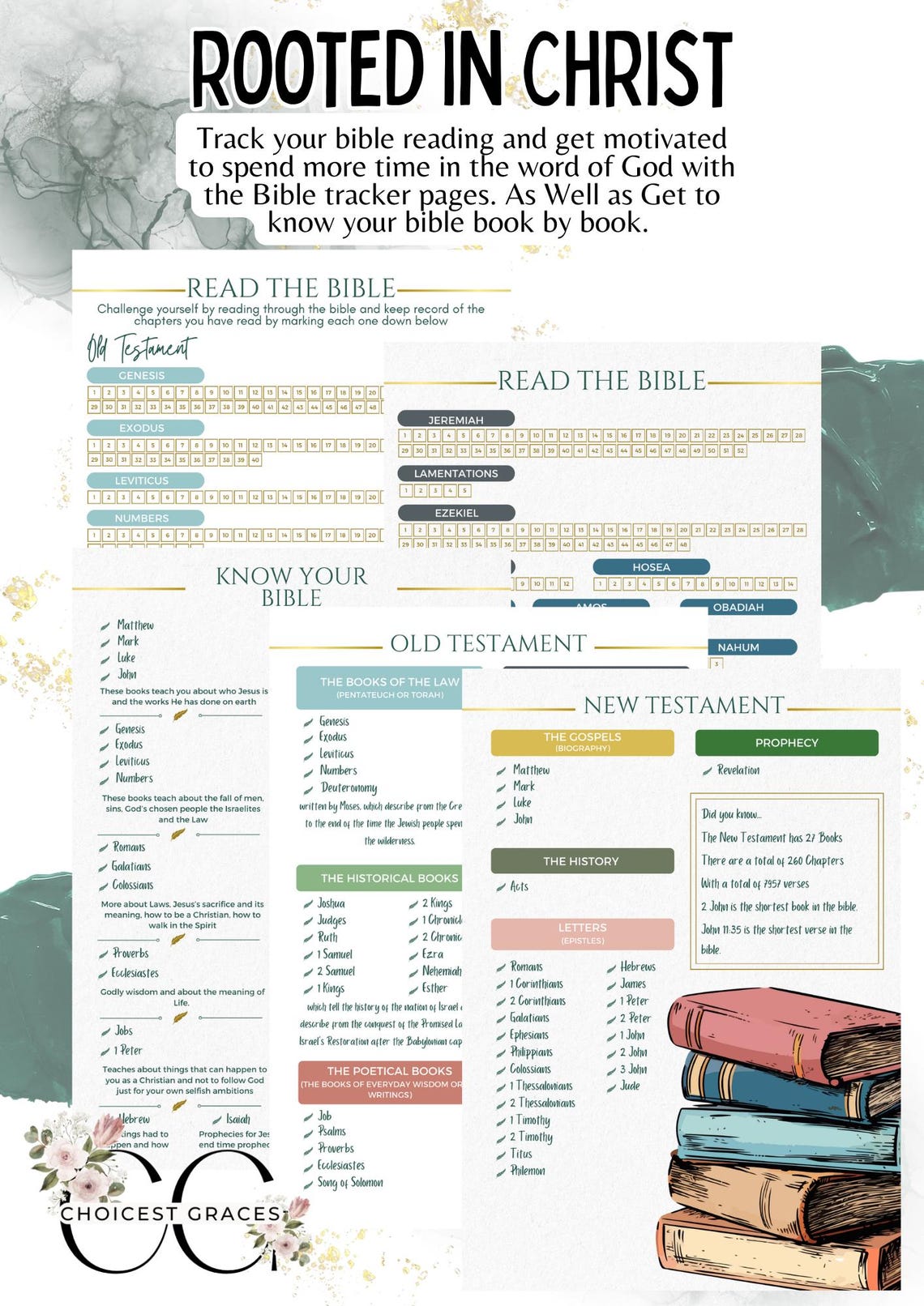 Rooted in Christ in Depth Bible Study, Bible Journaling, Bible Study ...