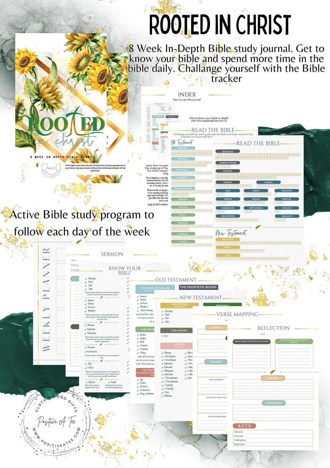 Rooted in Christ in Depth Bible Study, Bible Journaling, Bible Study ...