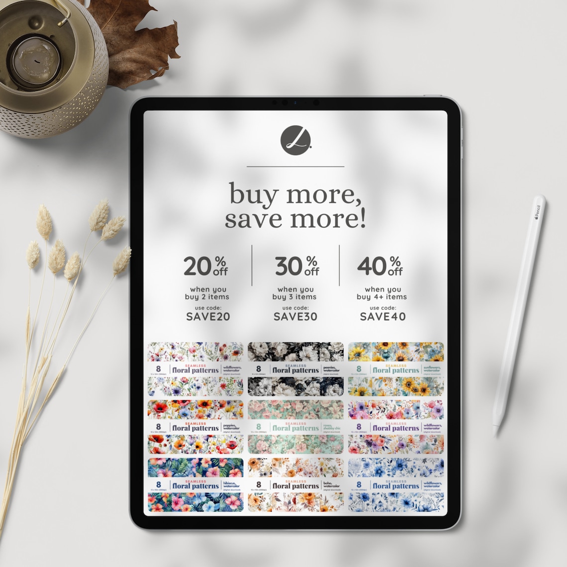 Watercolor Flowers Clipart PNG, Boho Floral Clip Art, Flower Bouquets ...