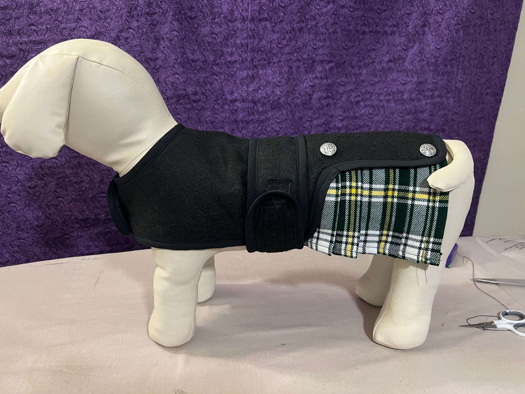 Dog Kilt Custom Extra Large Breeds Back Length Size 27-30 Inches ...