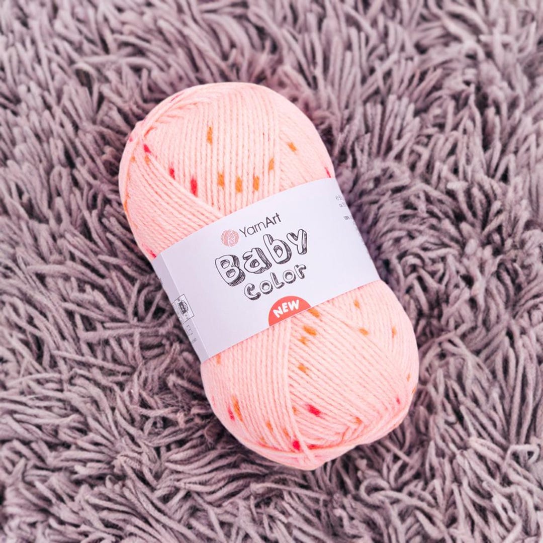 Yarnart Baby Color Multicolor Baby Yarn for Fun and Soft Knitted ...