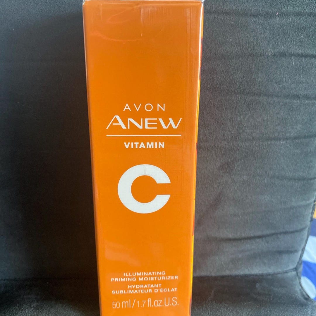 Avon Anew Vitamin C Illuminating Priming Moisturizer. - Etsy