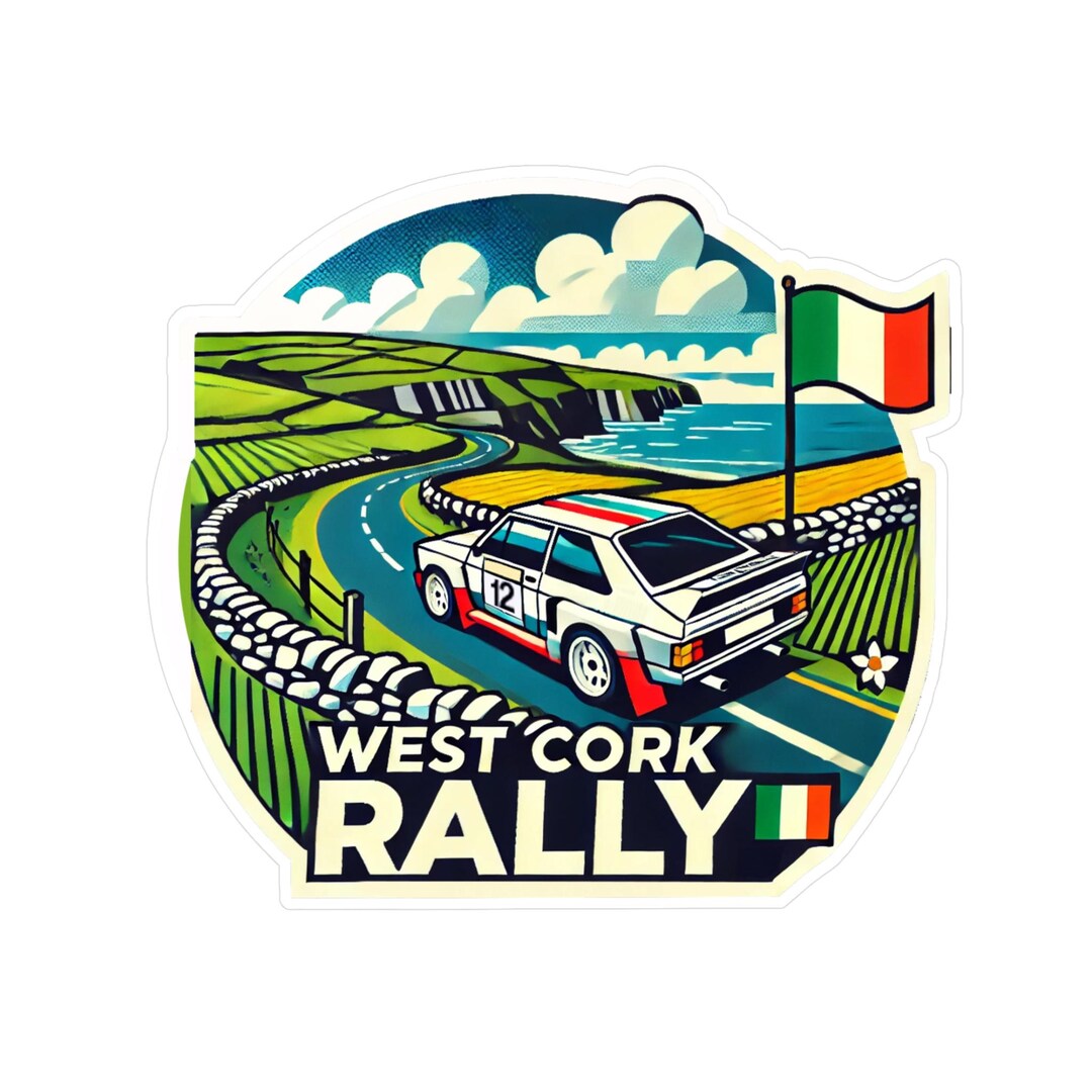 West Cork Rally Sticker – Iconic Irish Rally Series - Etsy