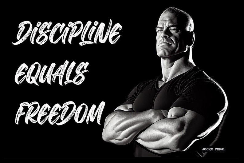 Warrior's Manifesto: Jocko Willink Discipline Equals Freedom Canvas Art ...