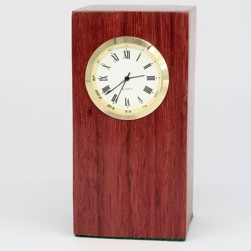 Exotic Wood Clock - Etsy