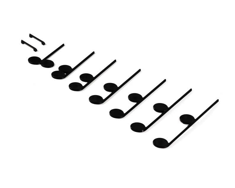Sound Shapes: Intervals - Magnetic Music Notation - Etsy