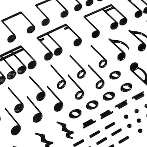 Sound Shapes: Rhythm Suite - Magnetic Music Notation - Etsy