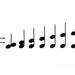 Sound Shapes: Intervals - Magnetic Music Notation - Etsy