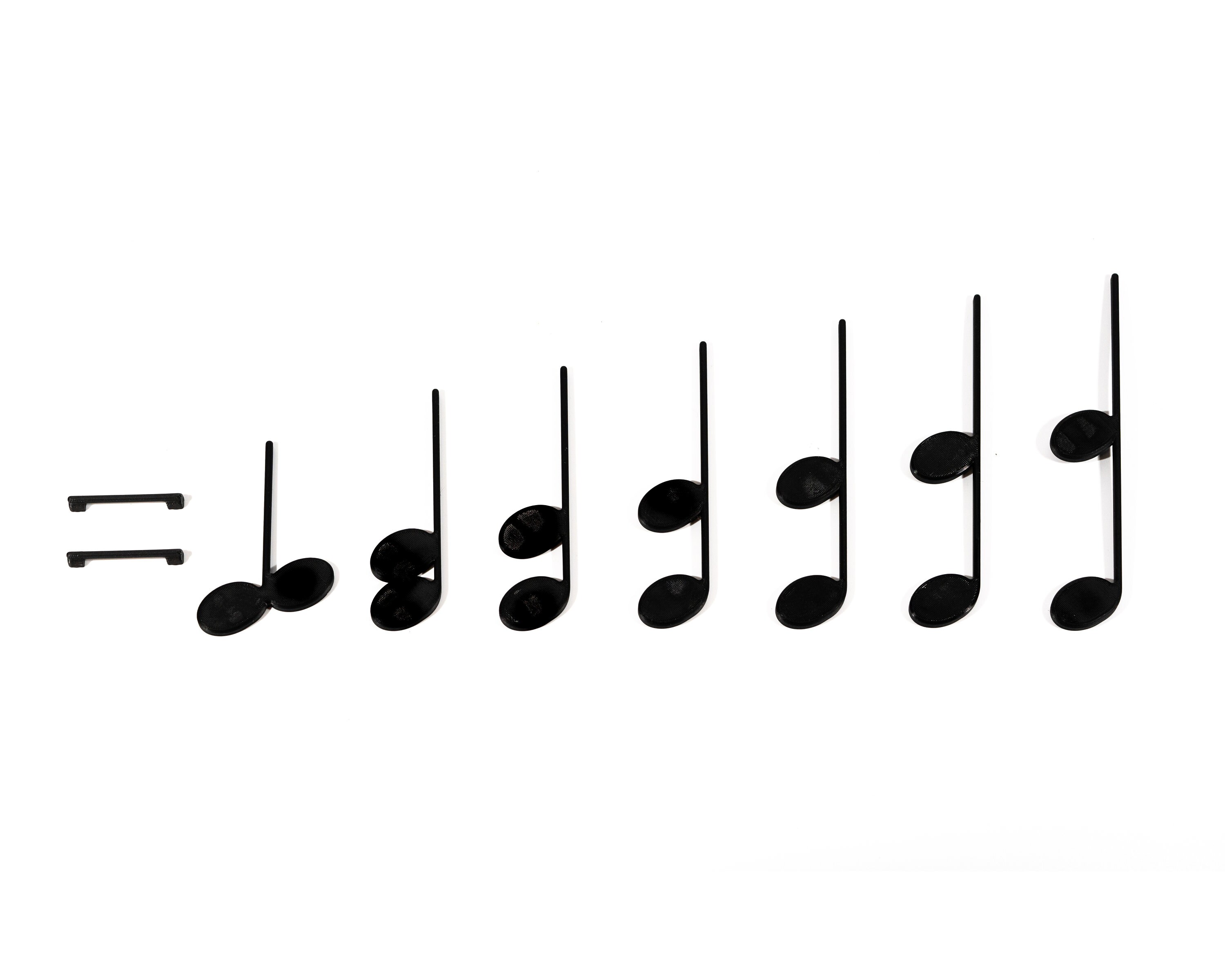 Sound Shapes: Intervals - Magnetic Music Notation - Etsy
