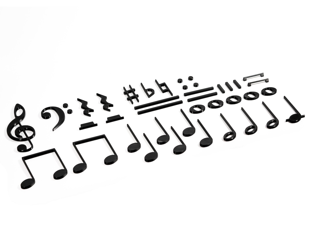 Sound Shapes: Notation Foundations - Magnetic Music Notation - Etsy
