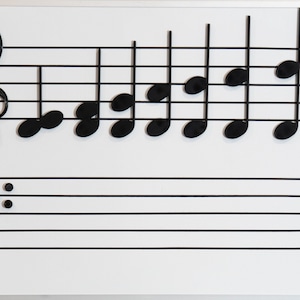 Sound Shapes: Intervals - Magnetic Music Notation - Etsy