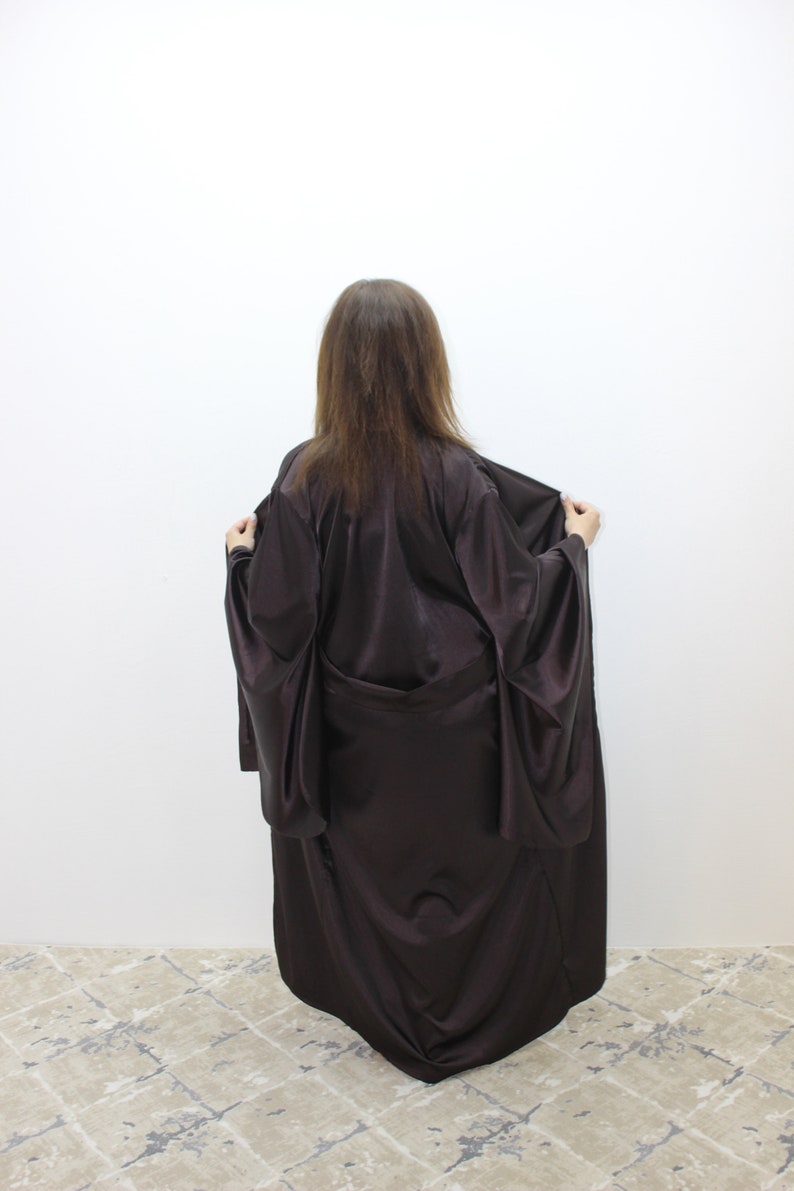 Silk Robe Kimono , Satin Silk Robes for Women - Etsy