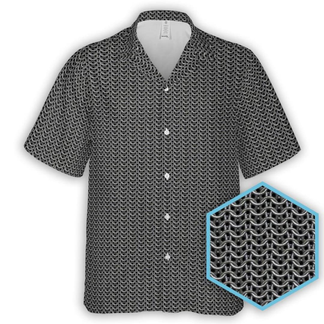 Chainmail | RPG Dnd Game, Dnd Shirt, Dnd Hawaiian Shirt, Dnd Button Up ...