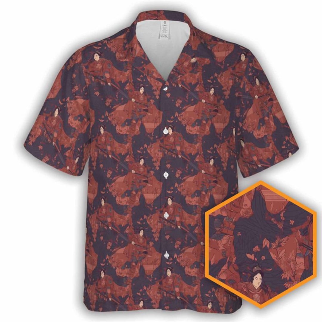 Samurai | RPG Dnd Game, Dnd Shirt, Dnd Hawaiian Shirt, Dnd Button Up ...