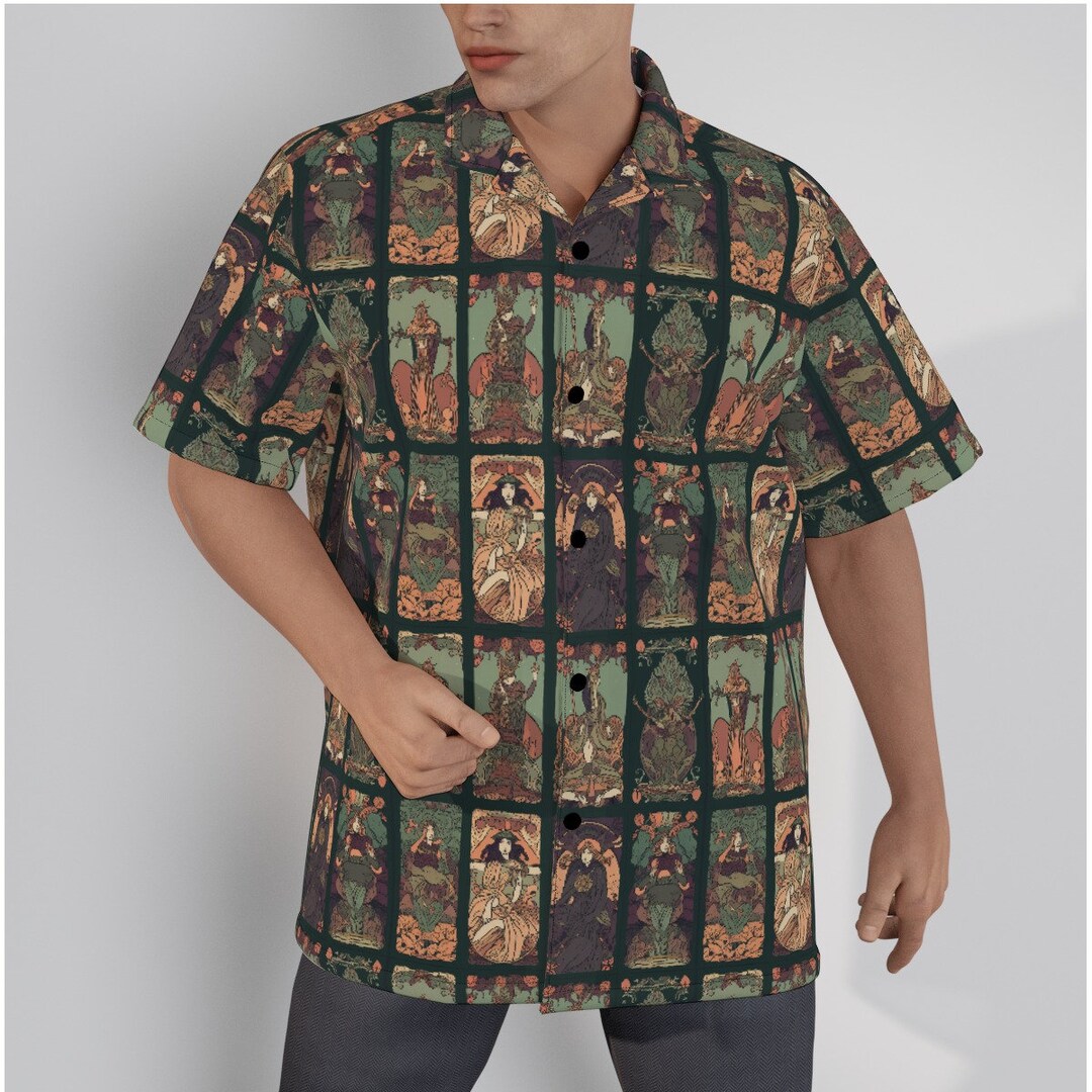 Tarot Cards | RPG, Dnd Shirt, Dnd Hawaiian Shirt, Dnd Button Up, Dnd ...