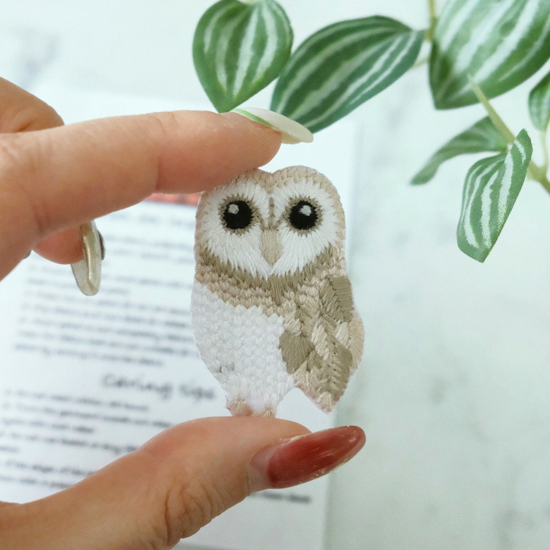 Cute Owl Patch | Owl Iron on Patch | Cute Animal Patches | DIY Clothing Patch | Embroidered ...