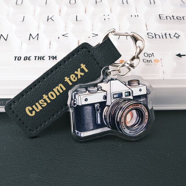 Camera Keychain - Etsy
